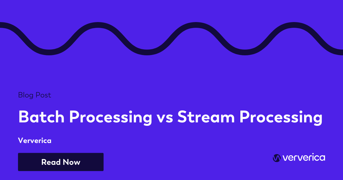 Batch Processing vs Stream Processing