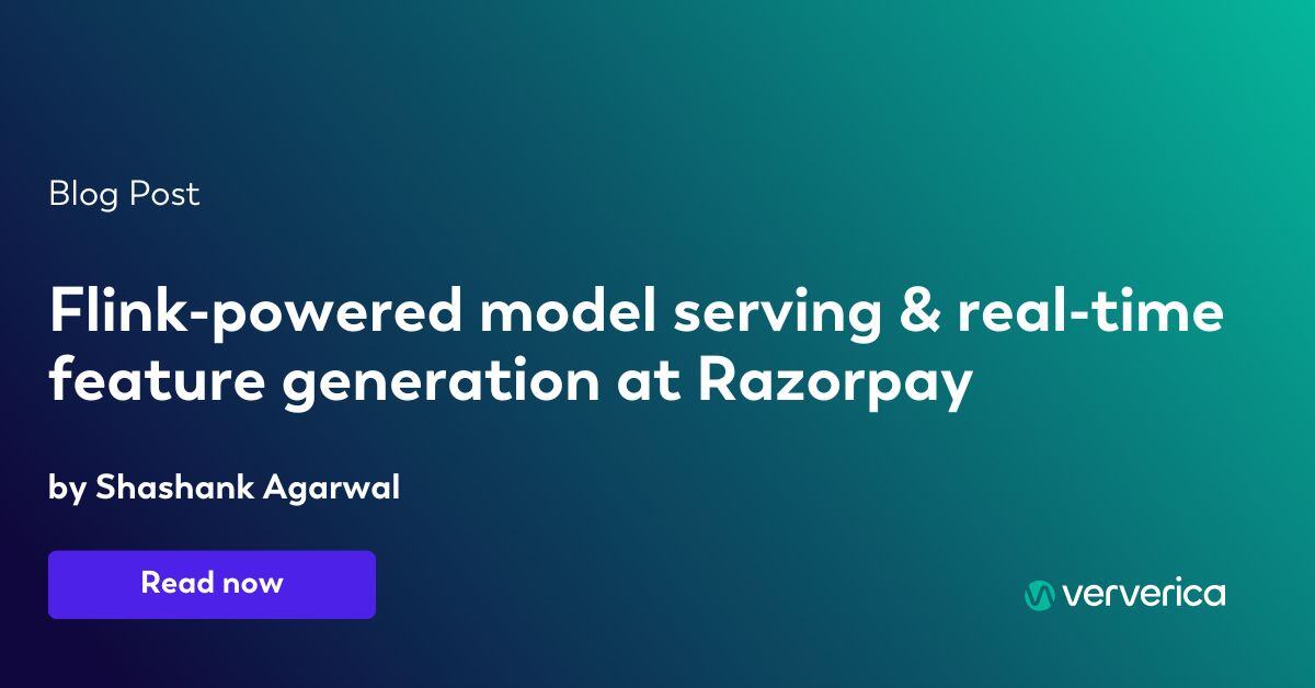 Flink-powered model serving & real-time feature generation at Razorpay