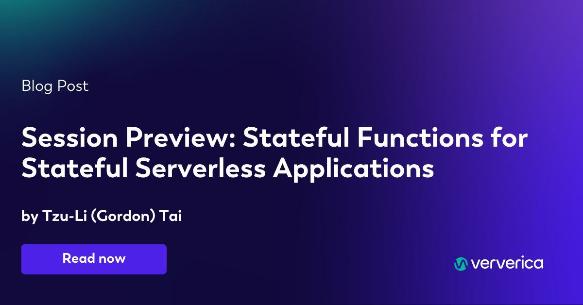 Stateful Functions for Stateful Serverless Applications