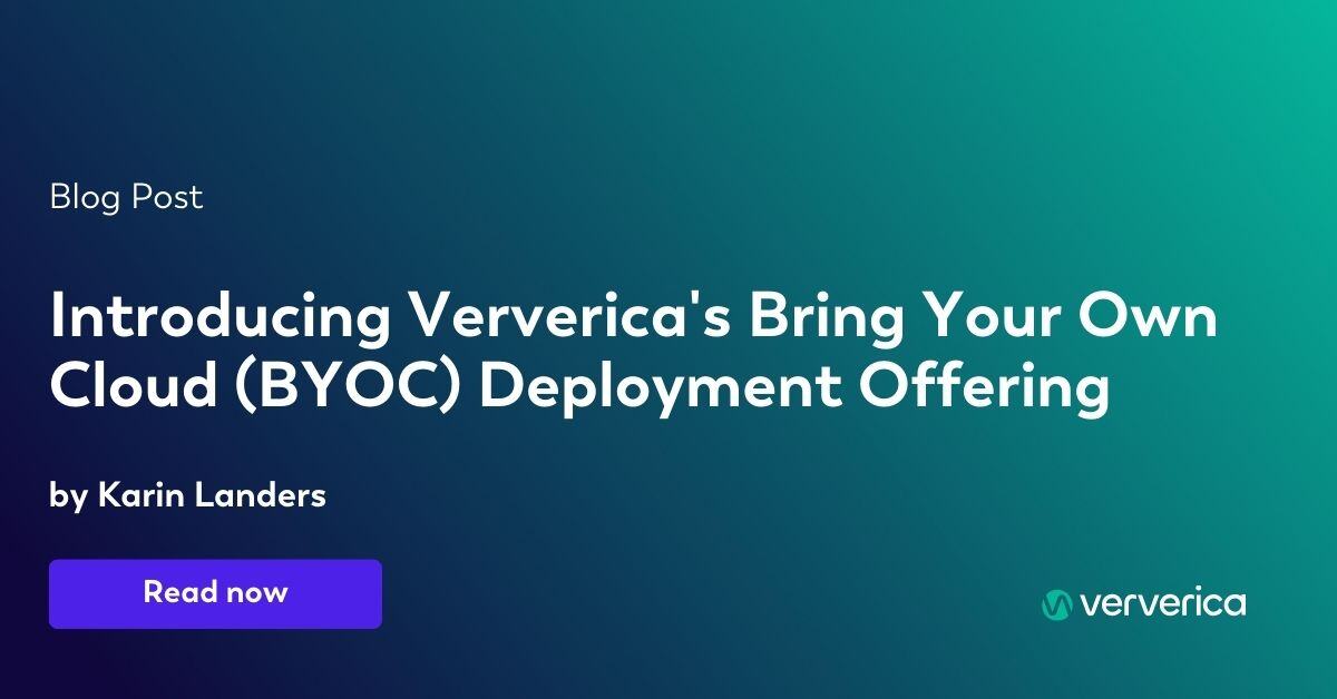 Introducing Ververica's Bring Your Own Cloud Deployment Offering